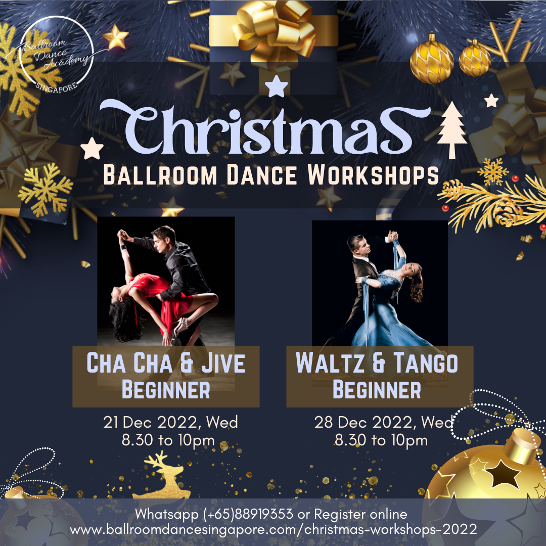 Christmas Dance Workshop 2022 - Ballroom Dance Academy Singapore